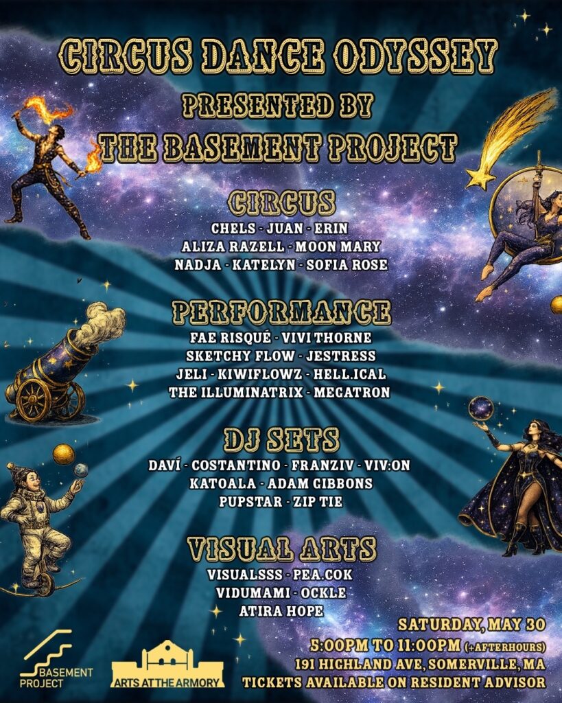 The Basement Project Presents: Celestial Circus Dance Odyssey